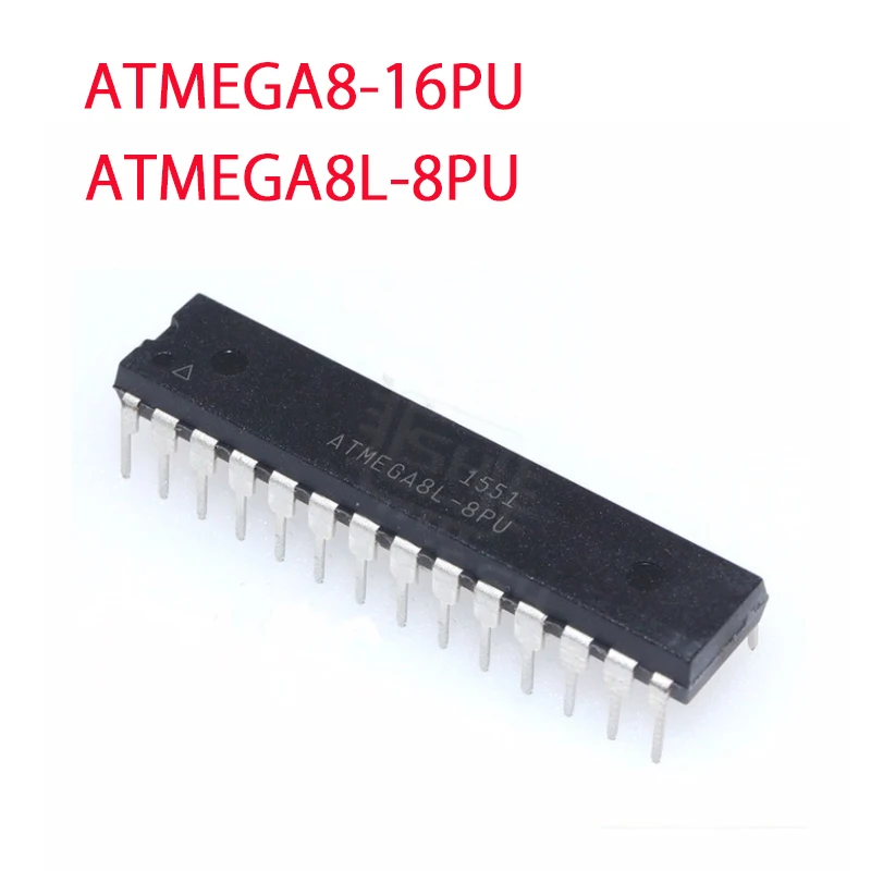 ATMEGA8L-8PU-ATMEGA8-16PU-DIP28-8-bit-microcontroller-8K-flash-memory ...