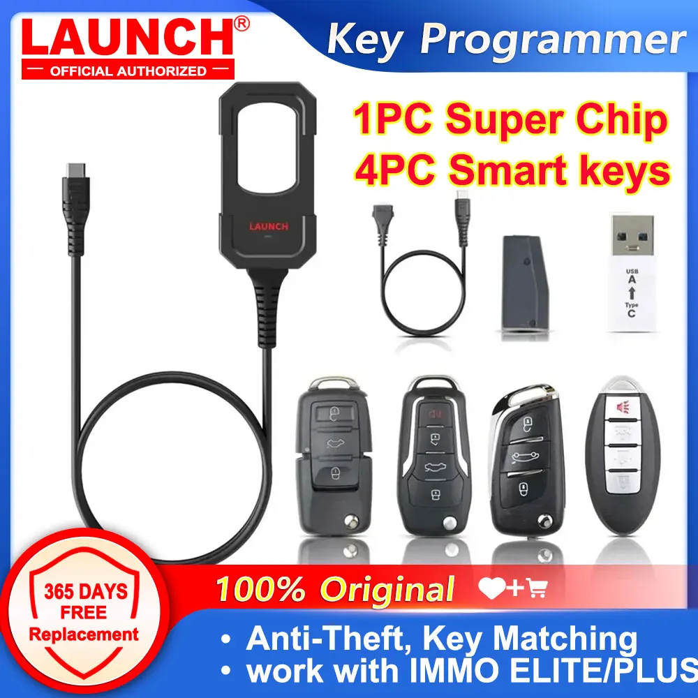LAUNCH-X431-Key-Programmer-4-Keys-Set-IMMO-Programming-Tools-work-with ...