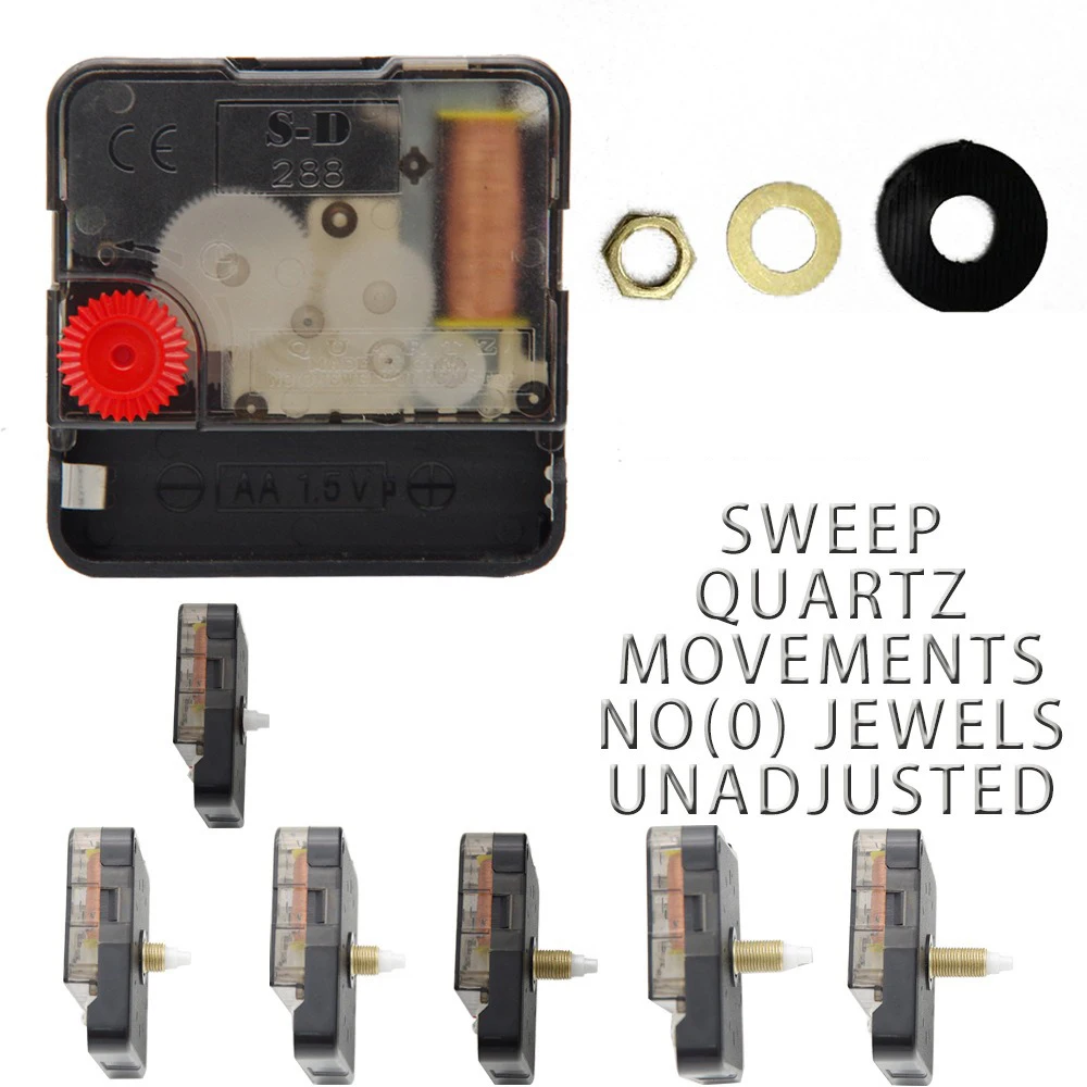 Long-Axis-Silent-Movement-Sweep-Clock-Mechanism-Quartz-Diy-Wall-Clock ...