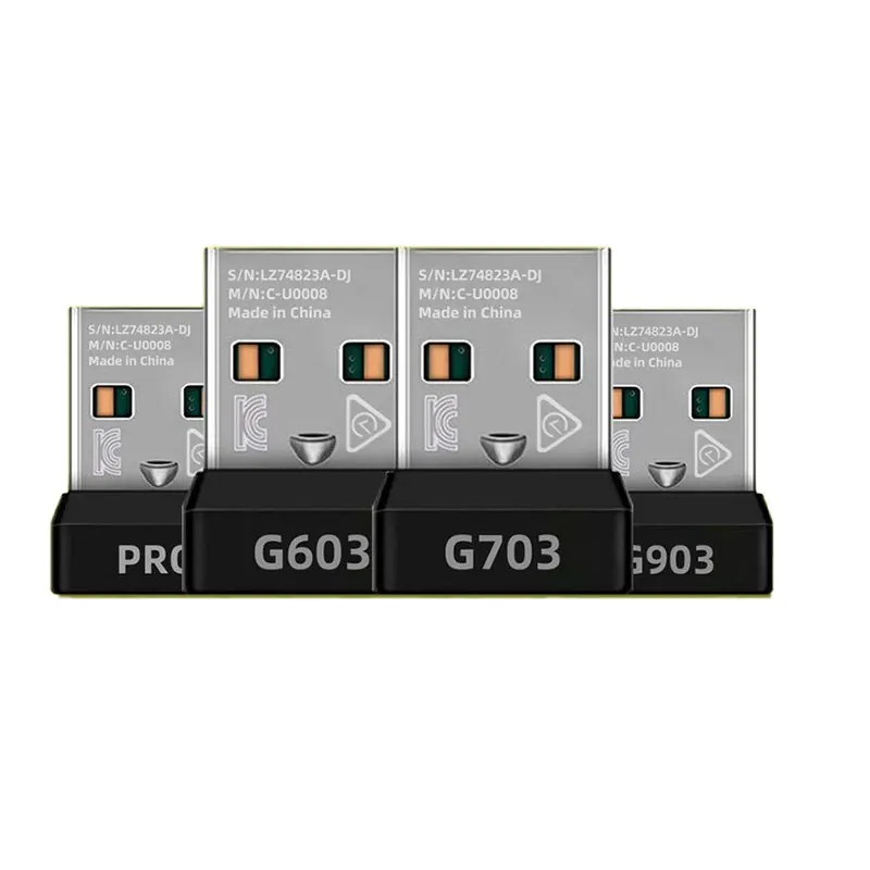 Logitech 무선 오리지널 gpw 2 세대 gpro x superlight 마우스 수신기 어댑터, G502 G703 G903heroPRO G304 액세서리 ...