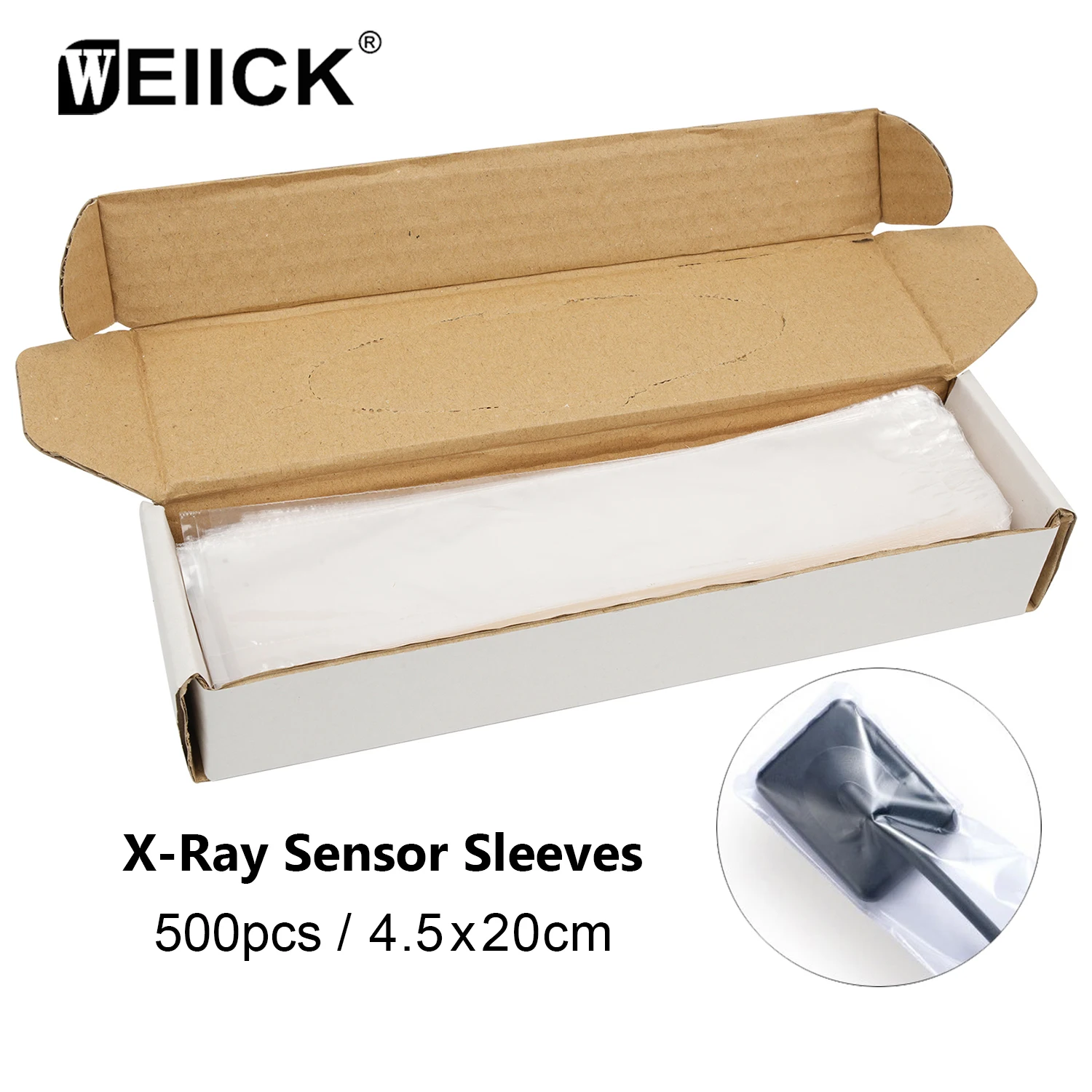 500pcs-Box-WellCK-New-Dental-Disposable-Plastic-X-Ray-Digital-Sensor ...