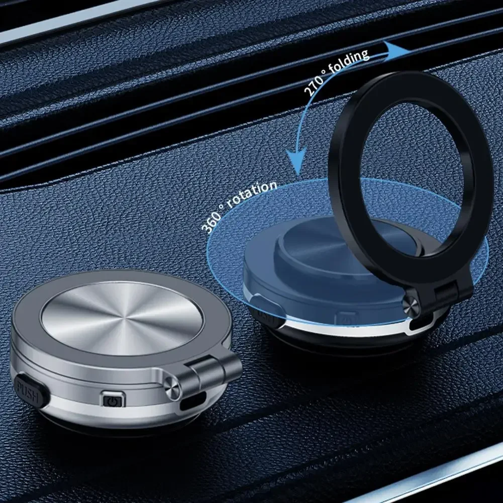 Magnetic-Car-Mount-Mobile-Phone-Holder-Black-Technology-Universal ...