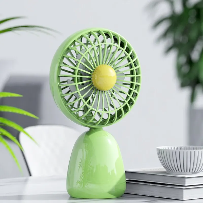 Portable Fan Cute Handheld Small Cooling Fan Low Noise Classroom Office ...