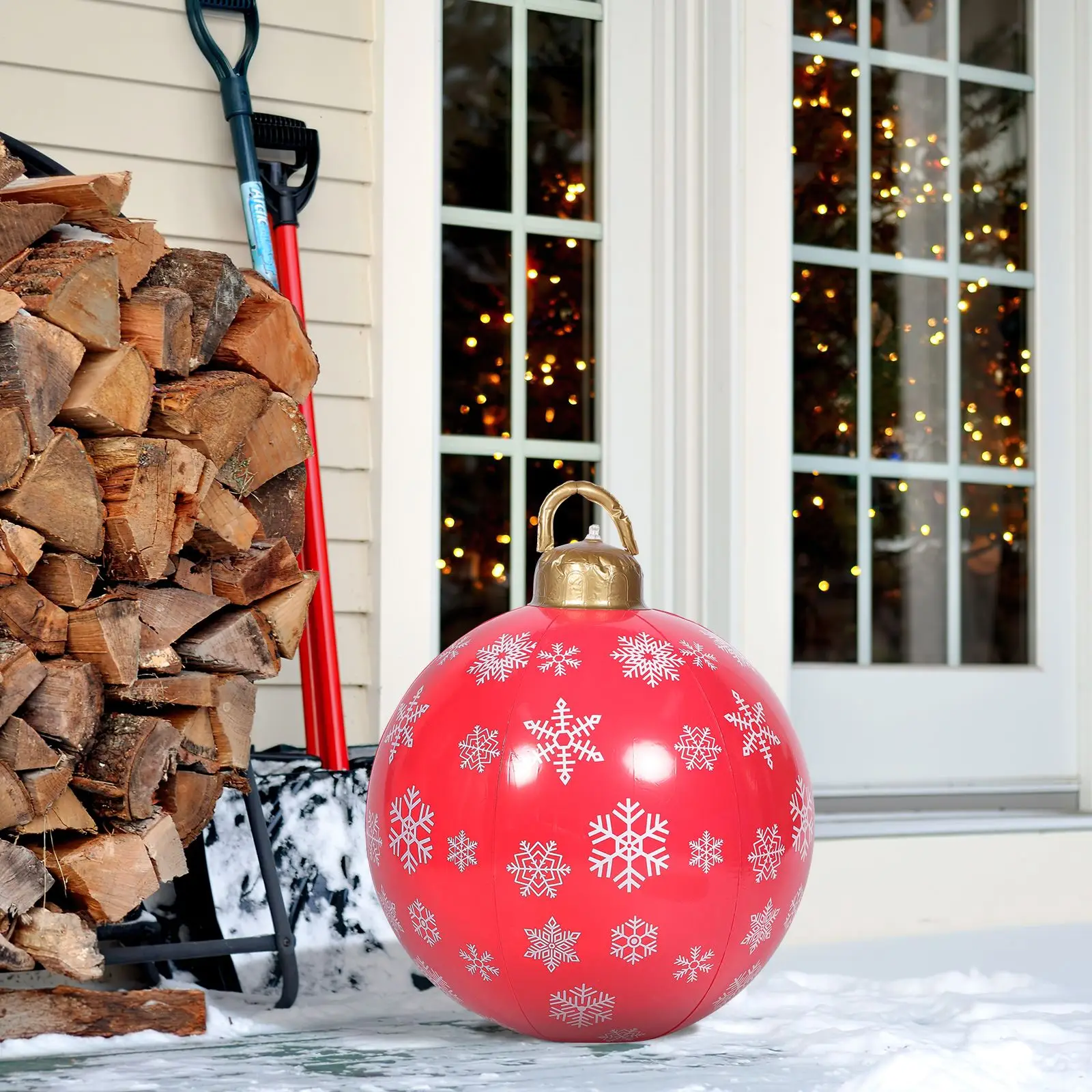 90cm-Inflatable-Christmas-Ball-Decoration-Giant-Atmosphere-Balloon ...