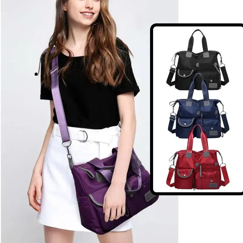 1Pcs-Bags-Ladies-Messenger-Bag-shoulder-Bag-Nylon-Handbag-Polyester ...