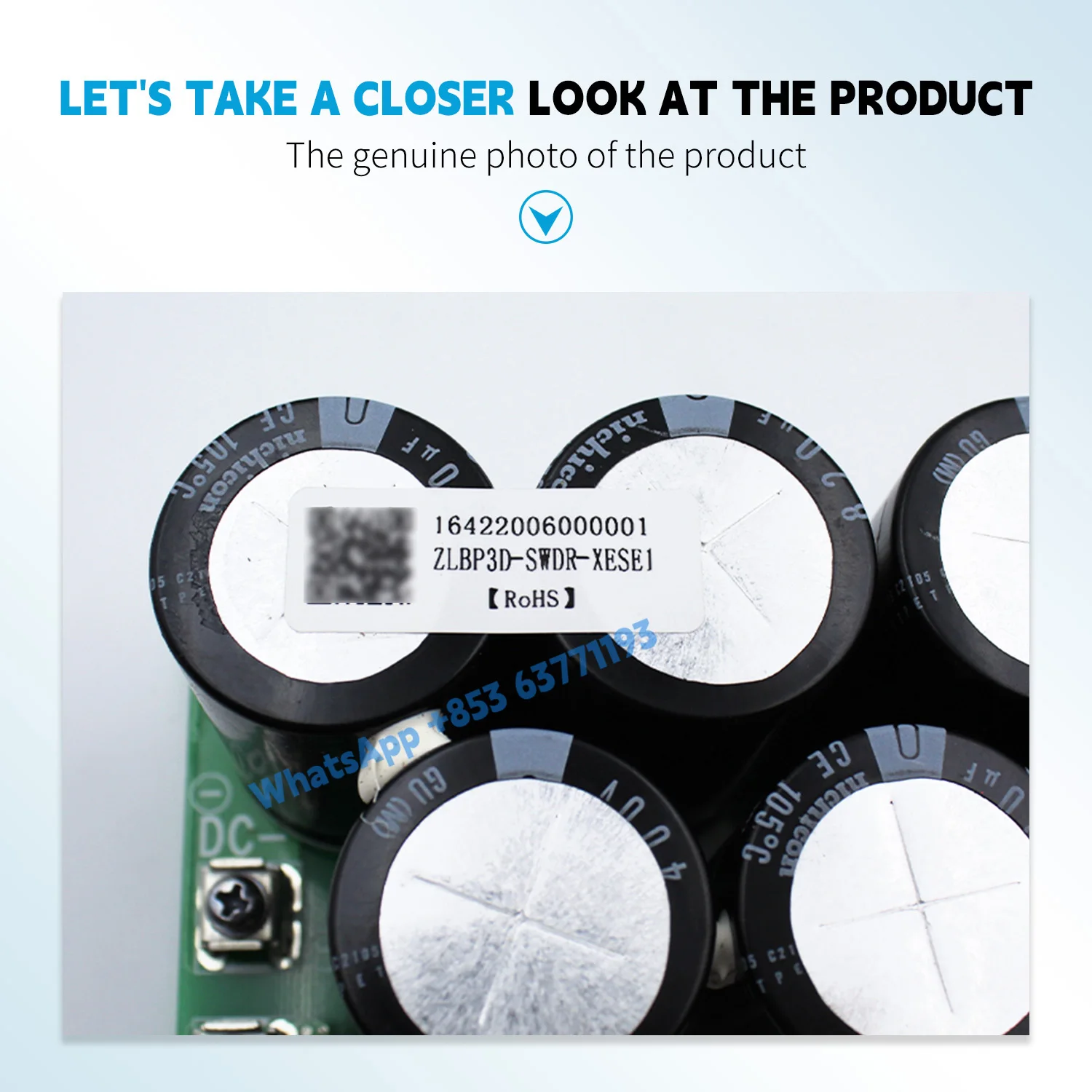 New The filter capacitor PCB Capacitance board 16422006000001 HMC4W-2G ...