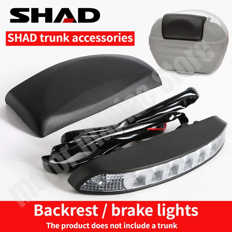 SHAD-Trunk-Backrest-Brake-Light-SH26-33-34-39-40-45-48-Motorcycle-Trunk ...