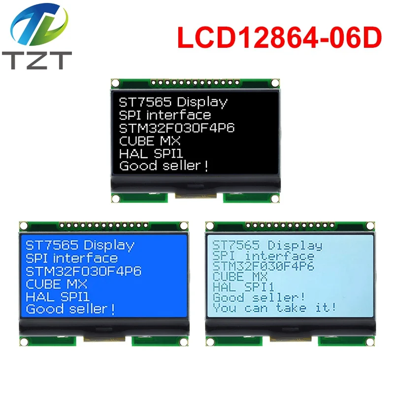 Lcd12864 12864 06D, 12864, LCD modul, COG, mit Chinesischen schrift ...