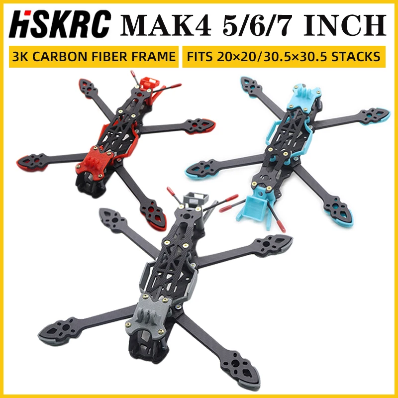 HSKRC-MAK4-MAK4HD-5inch-225mm-6inch-260mm-7inch-295mm-Carbon-Fiber ...