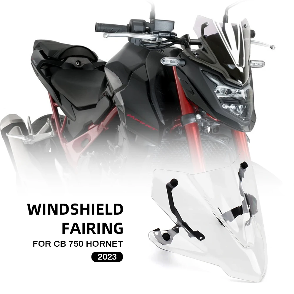 Motorcycle Front Windscreen Windshield Visor Wind Screen Shield Spoiler ...