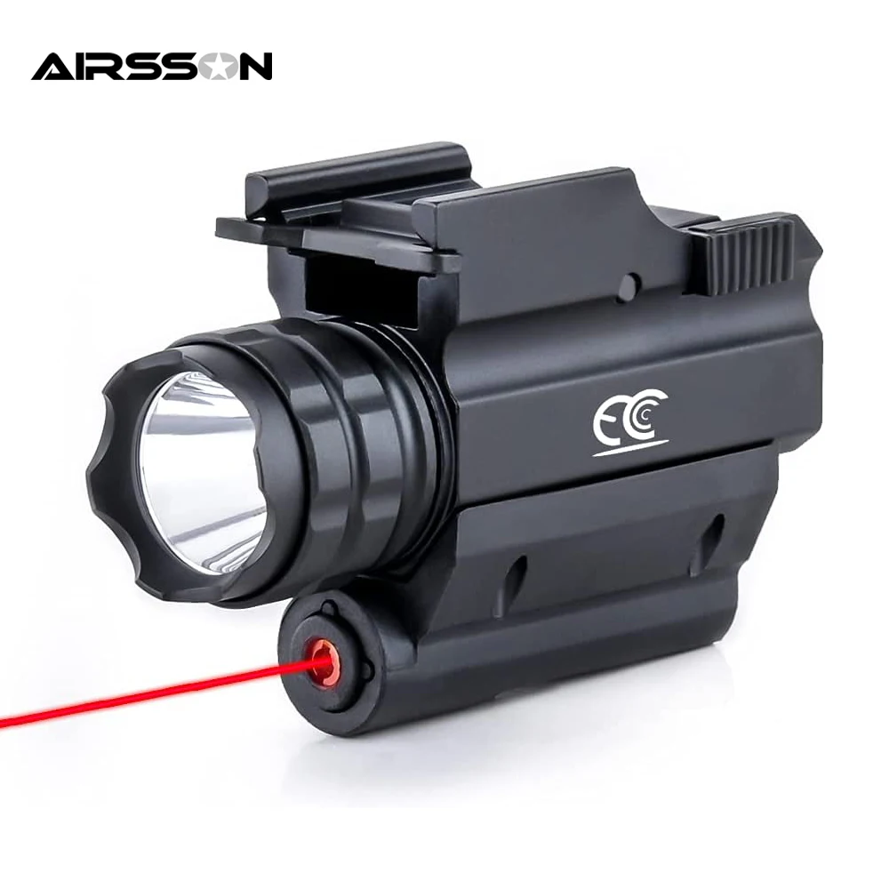 Pistol Flashlight Red Dot Tactical | Tactical Red Dot Laser Sight Light ...