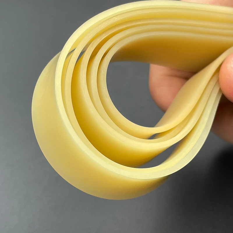 Verdickt 1,5mm 2mm Breite, Flache Gummiband Hohe Elastizität Plain ...