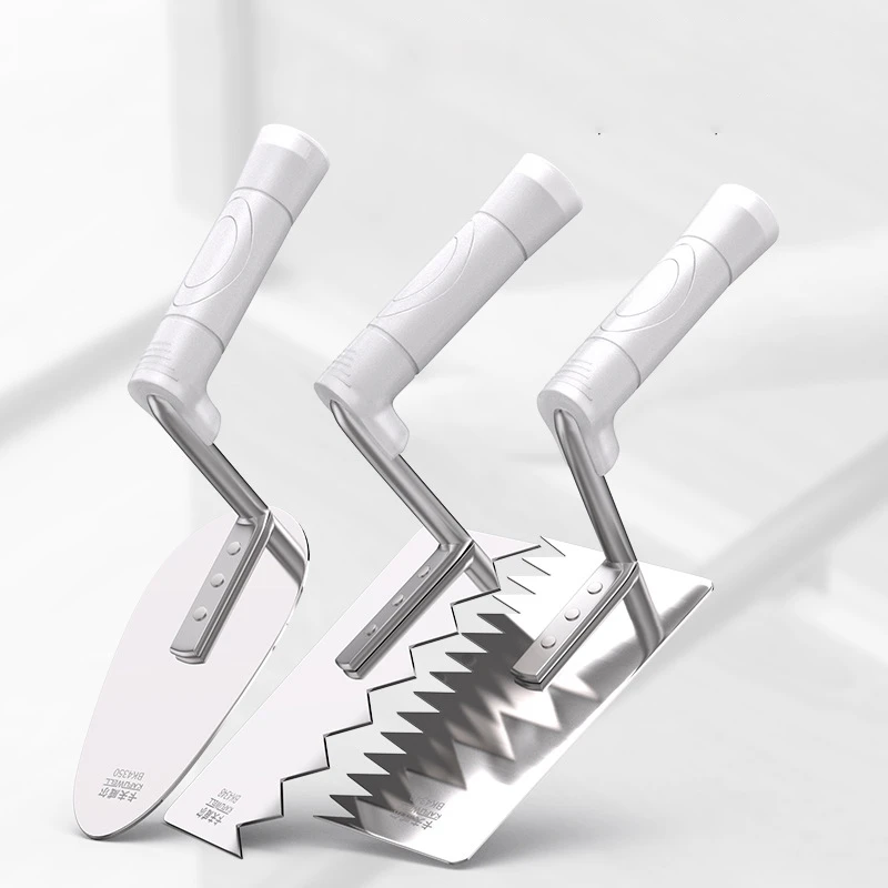 Tooth Trowel Stainlesss Steel Blade Wall Plaster Tiling Floor Tile ...