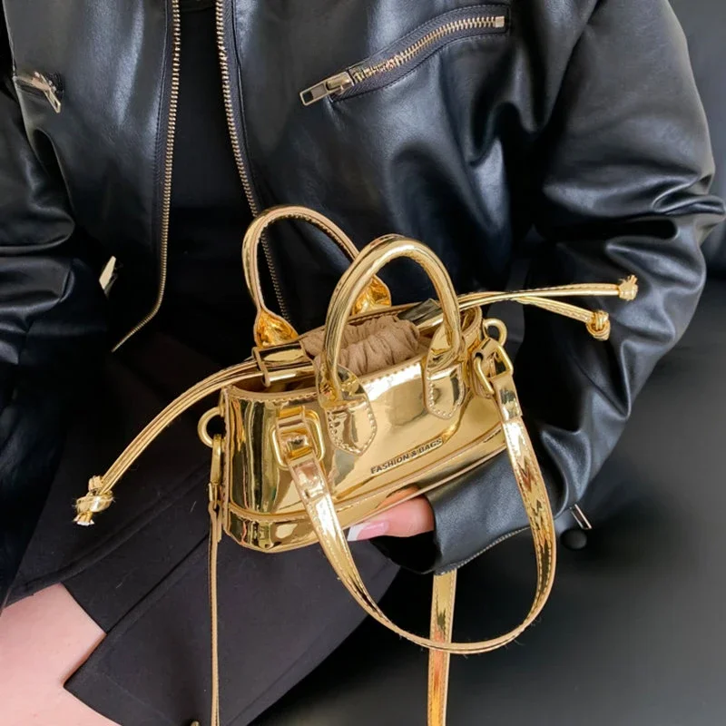 Bright-Leather-Gold-Silver-Crossbody-Bags-with-Short-Handle-for-Women-Luxury-2023-Y2k-Fashion ...