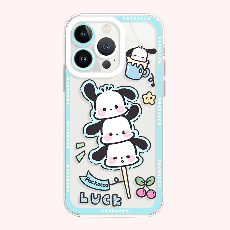 Kuromi Pachacco Cinnamoroll Soft Case for iPhone 14 Pro Max 13 12 Mini ...