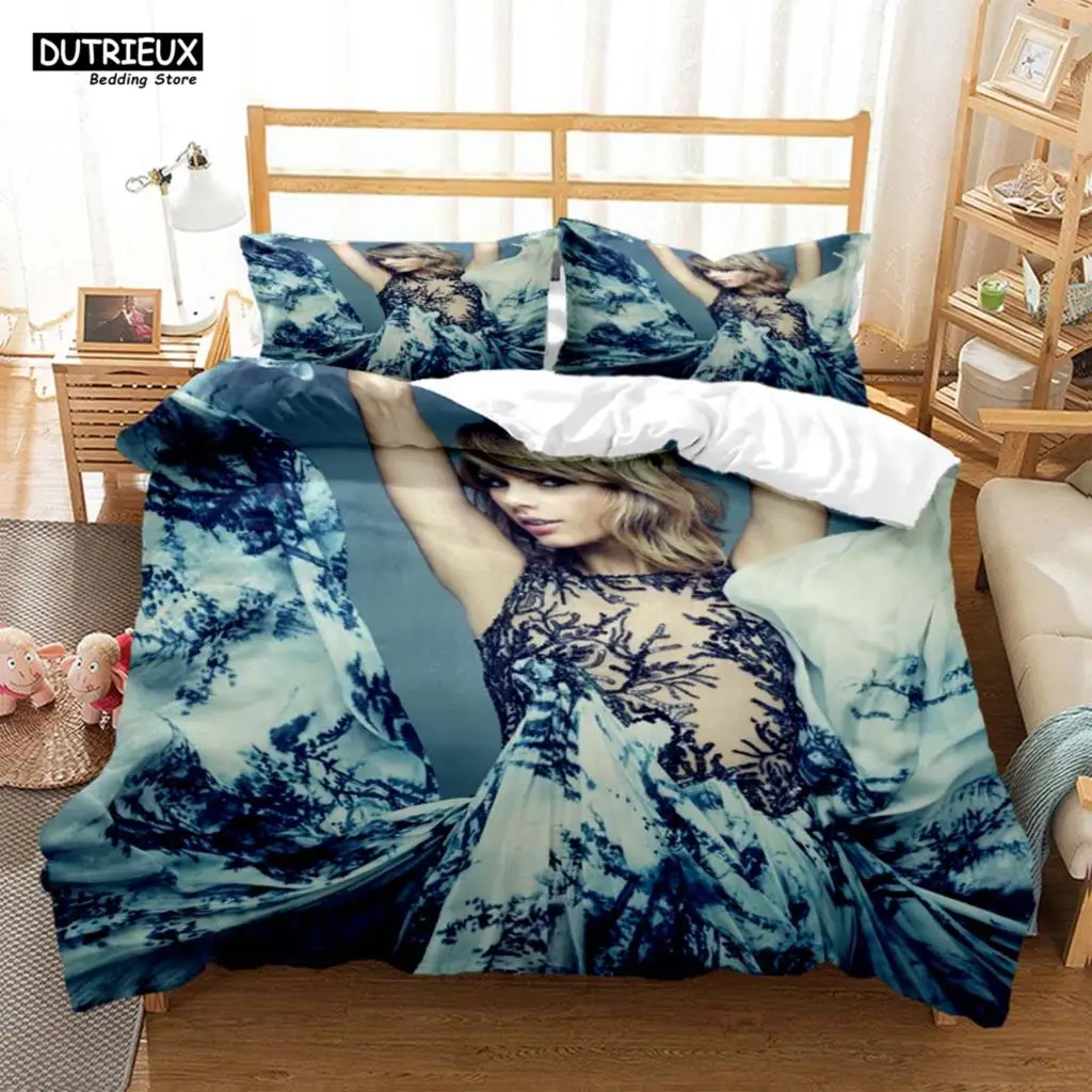 Top-Stream-Singer-Taylor-Fashionable-Printed-Bedding-Comforter-Bedding ...