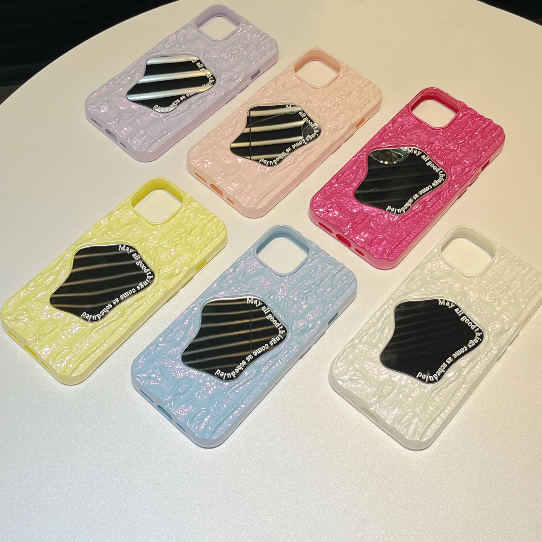 Dazzling-Rock-Patterned-Phone-Case-IPhone-14-13-12-11-Pro-Max-Carries ...