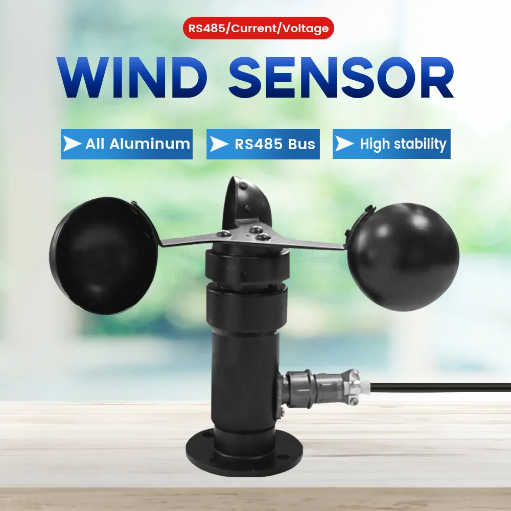 0-30m-s-Aluminum-Alloy-Anemometer-Sensor-Weather-Station-Detector ...