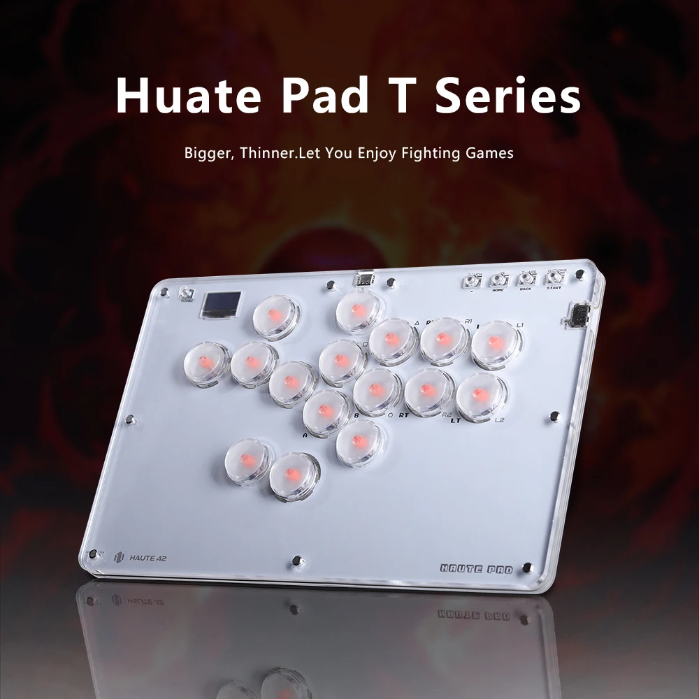 Haute42-Arcade-Joystick-Hitbox-Leverless-Controller-Fight-Stick-for-PC ...