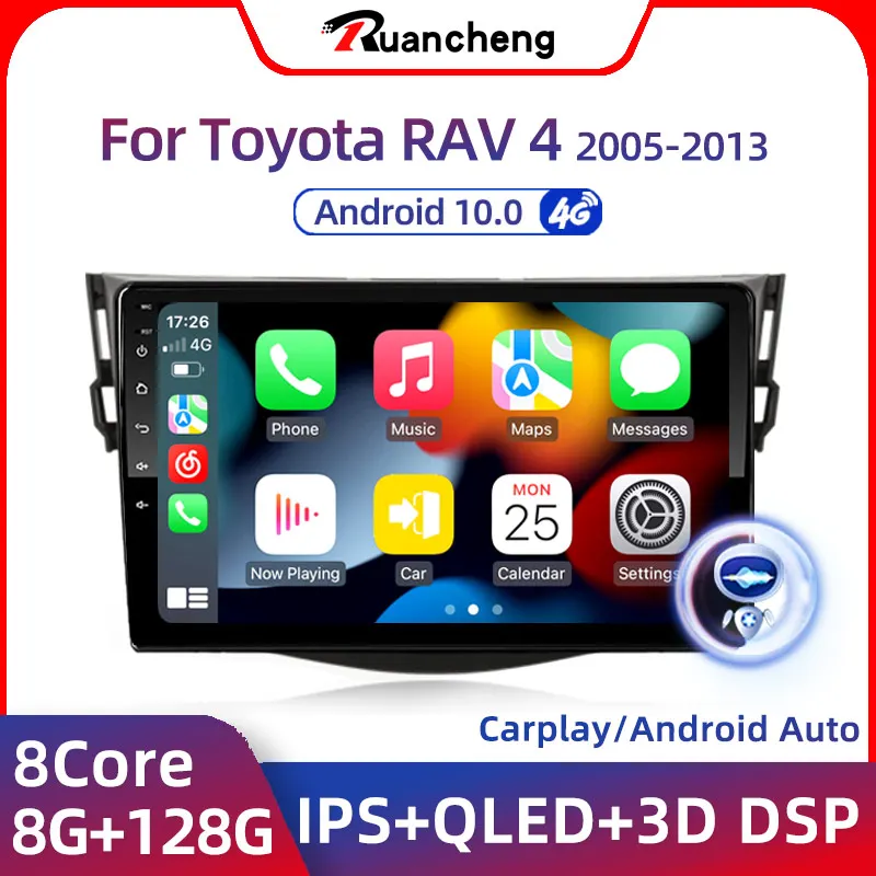 RC-9-Android-10-0-Car-Radio-For-Toyota-RAV4-Rav-4-2005-2013-Multimedia ...