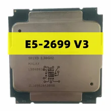 중고 Xeon E5-2699 v3 E5 2699v3 E5 2699 v3, 2.3 GHz, 18 코어 36 스레드, 45MB ...