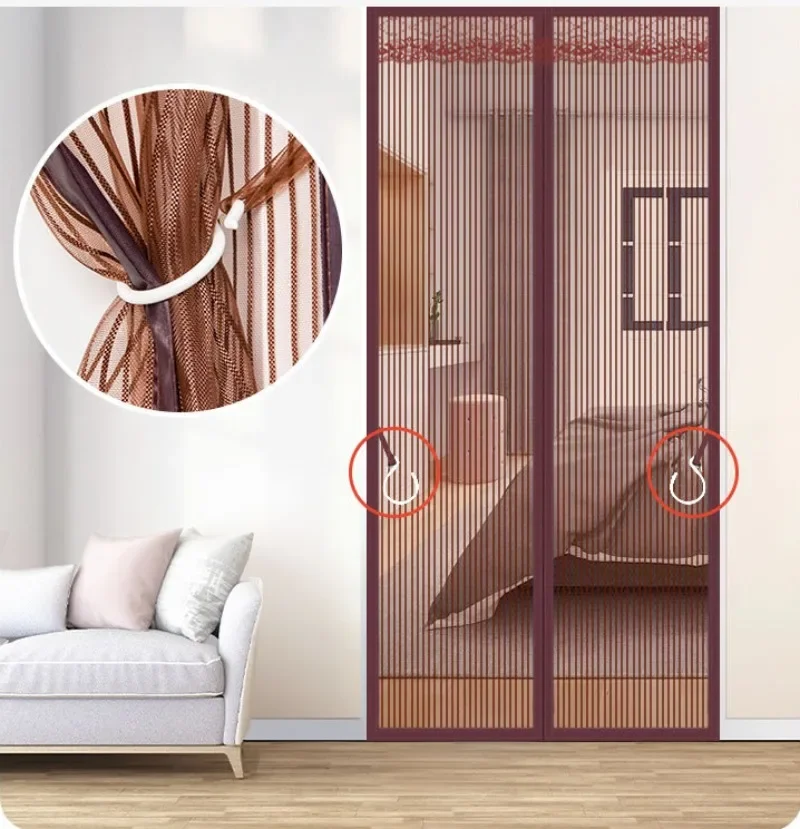 Magnetic-Door-Screen-Custom-Size-Mosquito-Net-Curtain-Fly-Insect ...