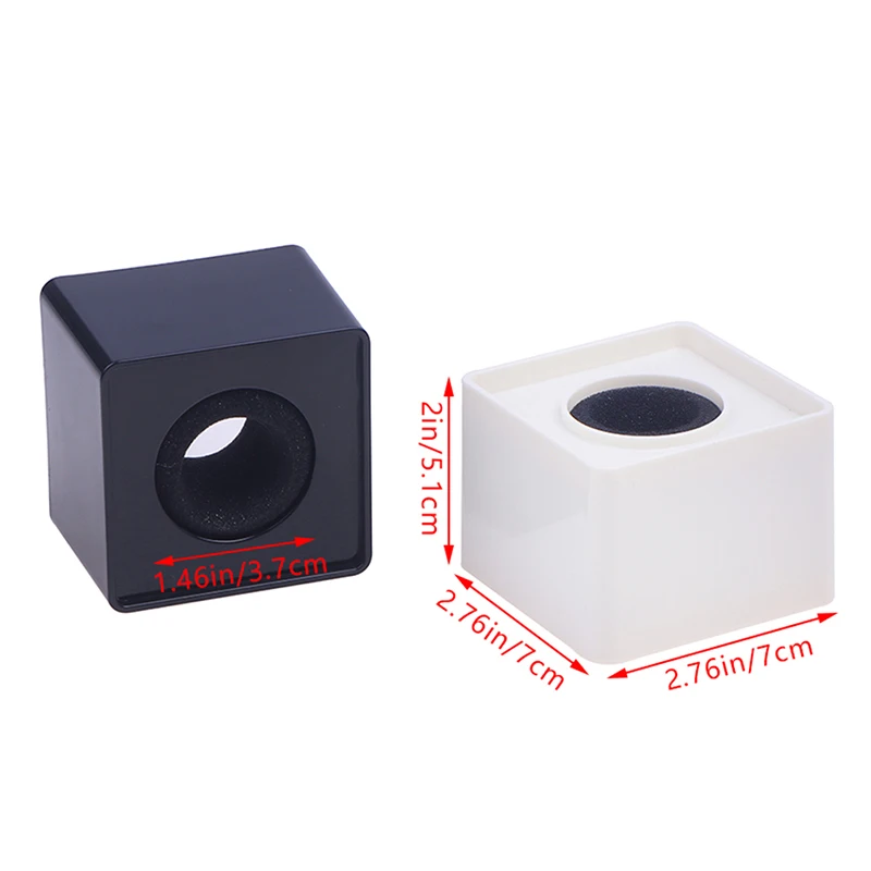 1PC Square Microphone Flag Holder Interview Cube Mic Station News ...