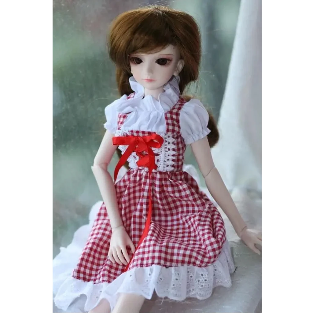 wamami-144-Red-Plaid-Dress-Outfit-For-1-4-MSD-BJD-Dollfie.jpg