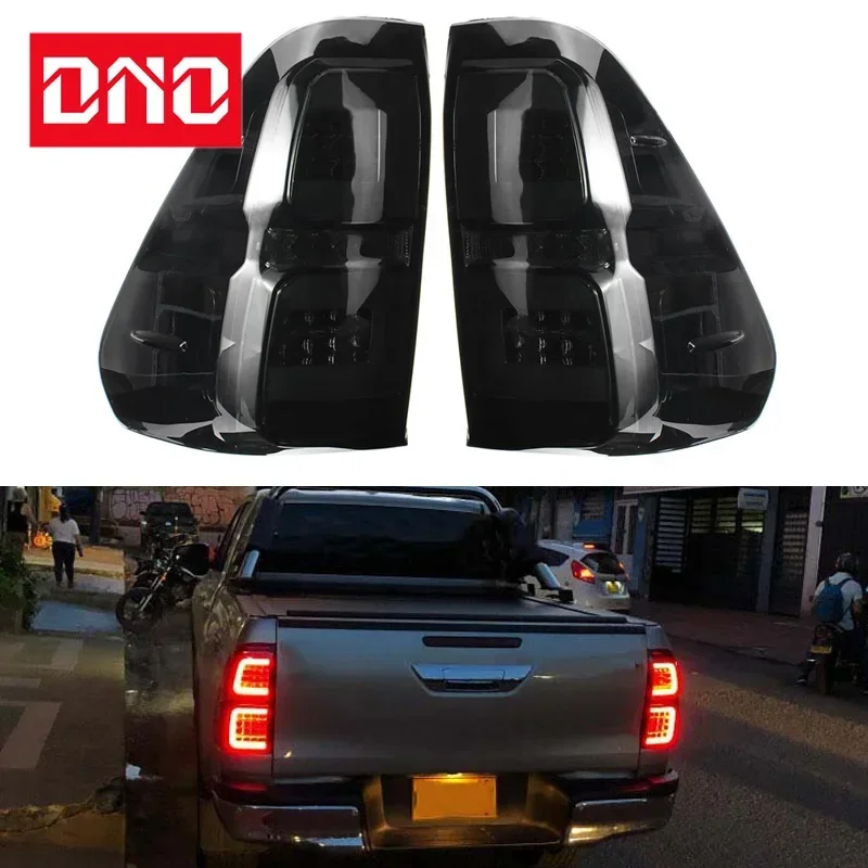 Car-LED-12V-Taillight-For-Toyota-Hilux-Revo-2015-2019-Rear-Running-Lamp ...