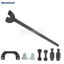 MR CARTOOL EA211 엔진 크랭크 샤프트 벨트 풀리 고정 렌치, VW Audi 1.4 TSI 엔진 OEM T10475 ...