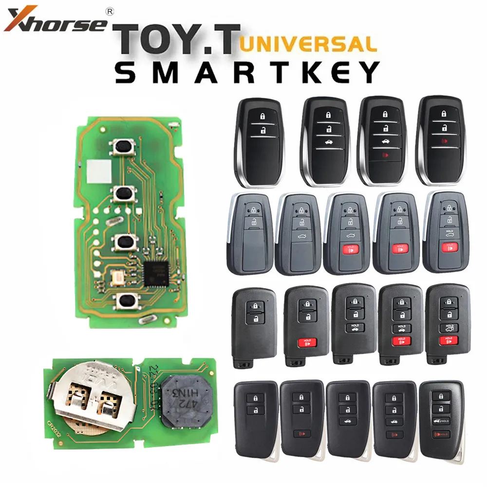 Xhorse Vvdi Mini Key Tool Max Xm38 Smart Key Circuit Board Universal ...