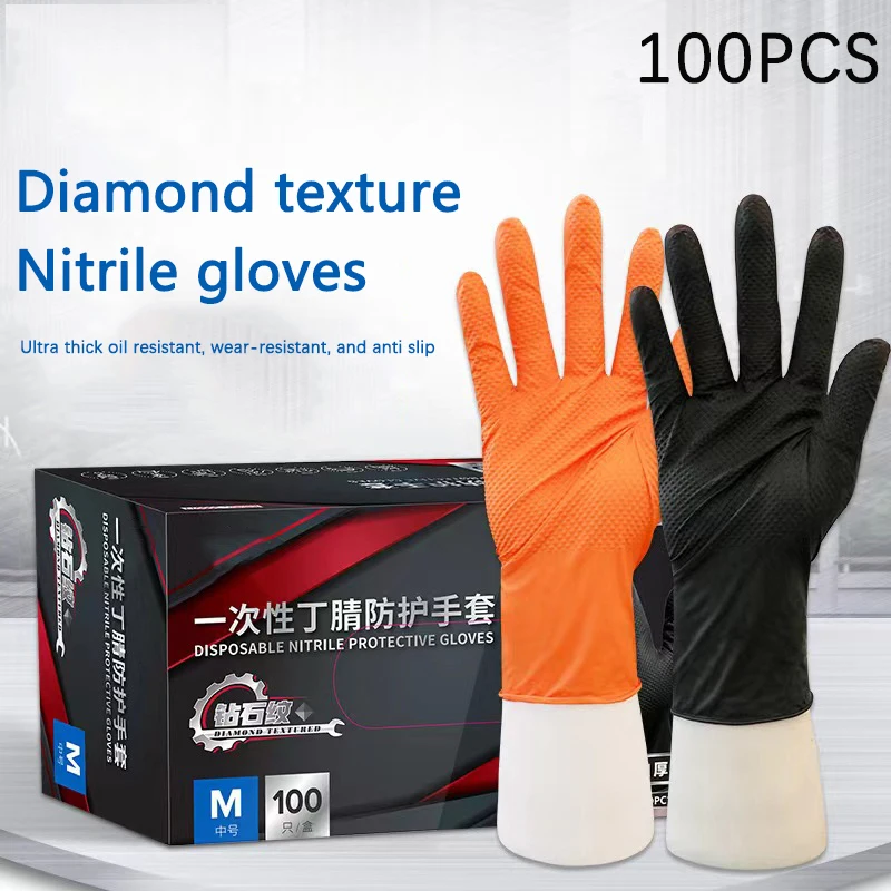 Multi-purpose-Nitrile-Gloves-Mechanic-Industrial-Waterproof-Safety-Work ...