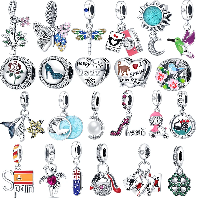 Charms-de-plata-925-aut-ntica-aptos-para-pulsera-Pandora-Original ...