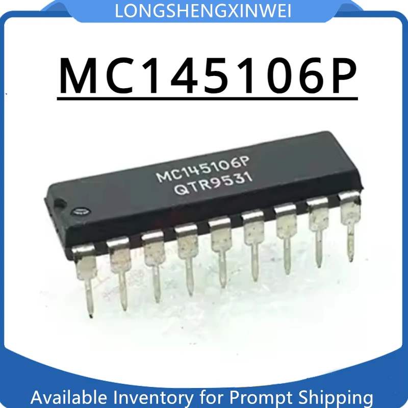 1PCS-MC145106P-MC145106-DIP-18-Phase-locked-Loop-Frequency-Synthesizer ...