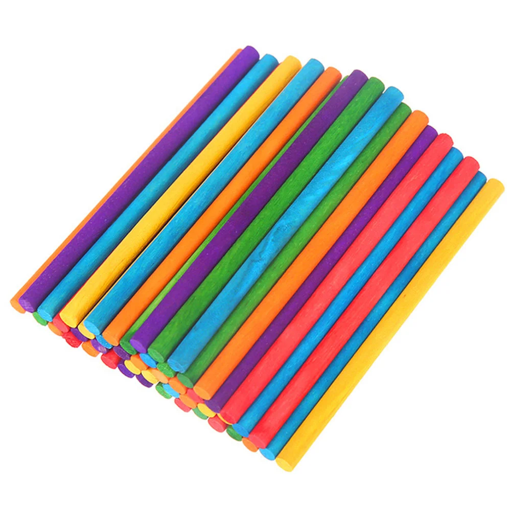 50pcs-Colorful-Rhythm-Sticks-Wooden-Music-Drum-Sticks-for-Replacement ...