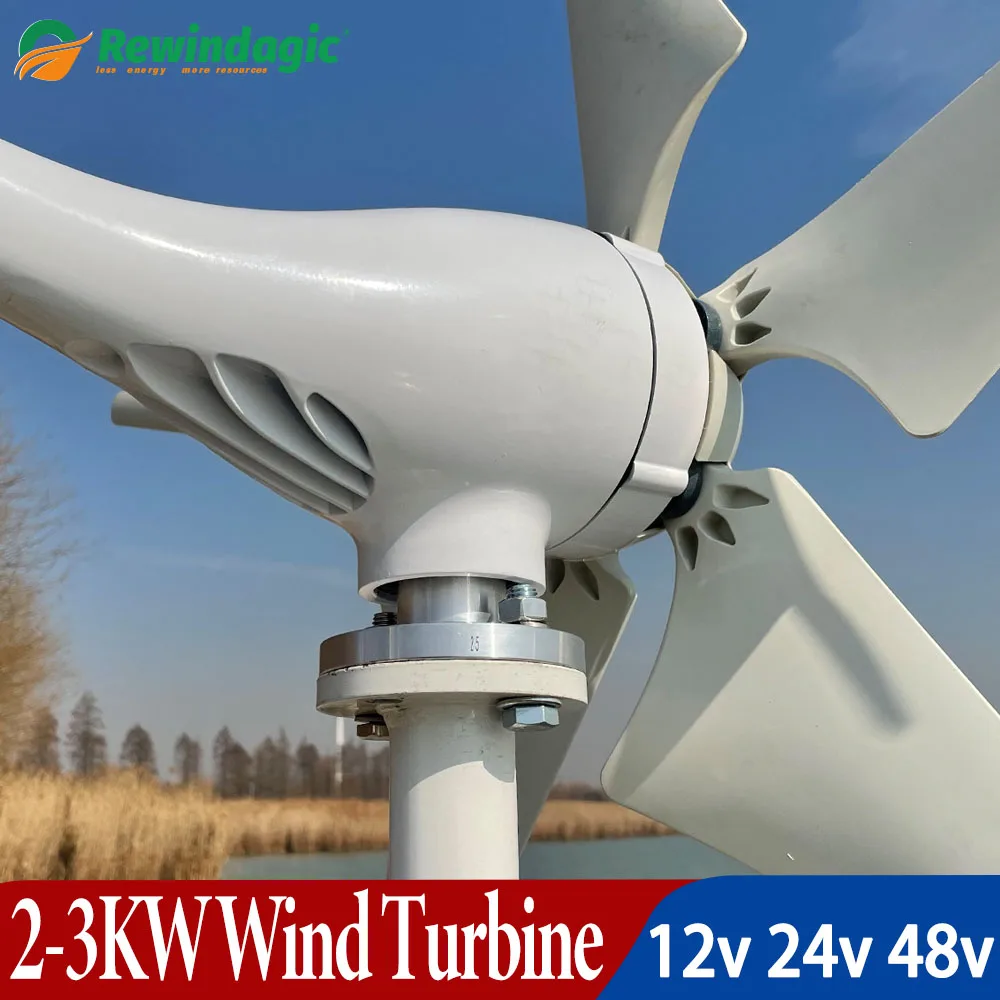 3000W-2000W-Wind-Turbine-Generator-Power-Complete-Household-Energy ...