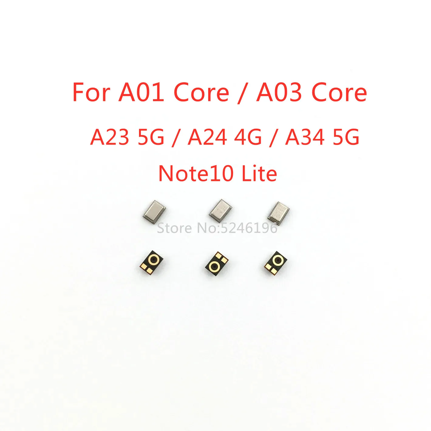 10-100pcs-Microphone-Inner-MIC-Receiver-Speaker-For-Samsung-Galaxy-A01 ...