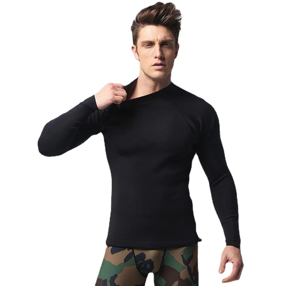 Neoprene Shirt Training | Men Long Sleeve Neoprene | Neoprene Clothing ...