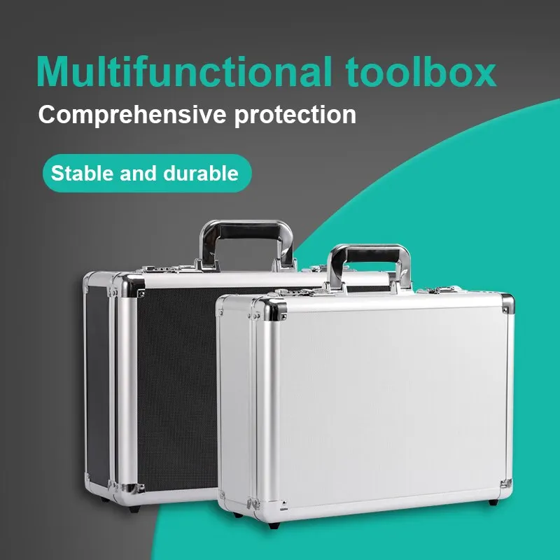 Portable-Aluminum-Tool-Box-Safety-Equipment-Toolbox-Instrument-Box ...