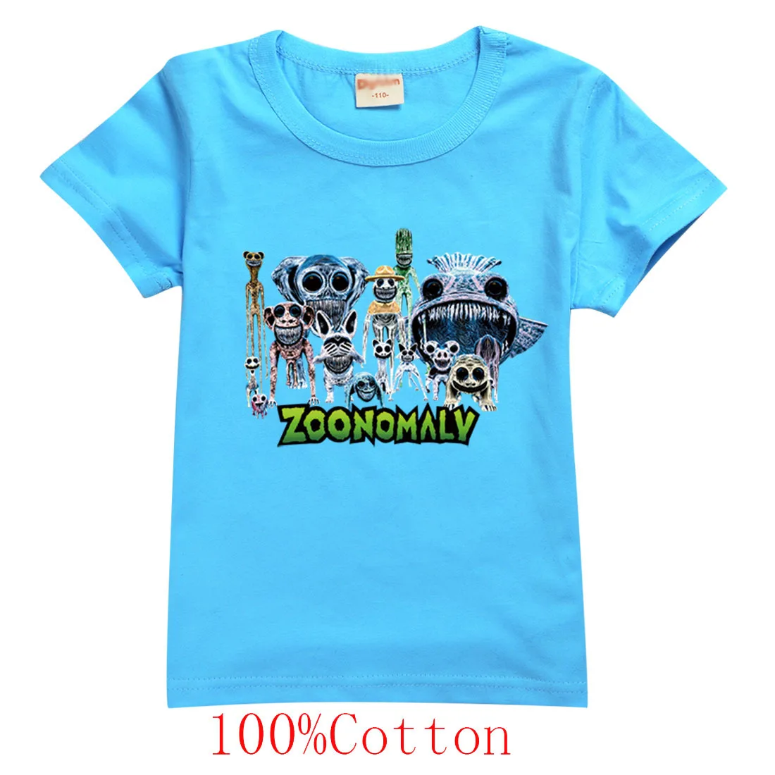 New-Game-Zoonomaly-Children-Cartoon-T-shirt-Baby-Boys-Girls-Summer-Tops ...