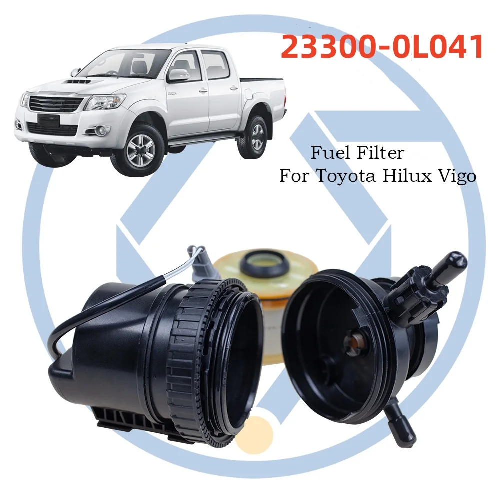 Fuel Filter Assembly 23300-0L041 233000L041 For Toyota HILUX 1KD 2KD ...