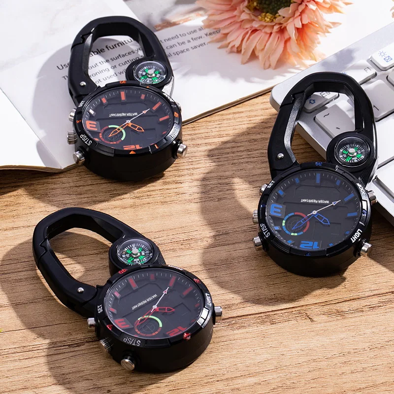 Multifuncional-Waterproof-Pocket-Watch-Montanhismo-ao-ar-livre ...