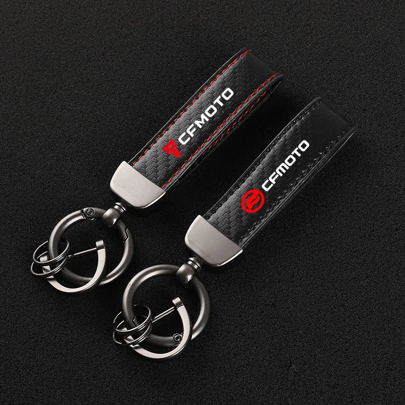High-Grade-Carbon-Fiber-Motorcycle-Keychain-Holder-Keyring-for-CFMOTO ...