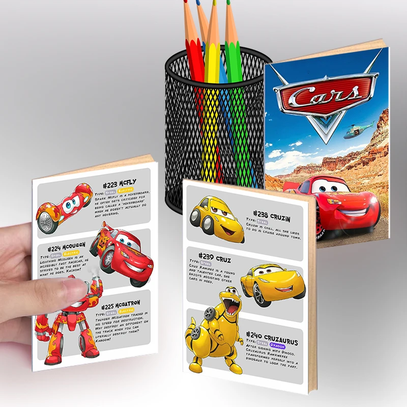 A6-Notebook-Cars-Disney-Pixar-Cars-2-3-Toy-Characters-Luigi-Mouth ...