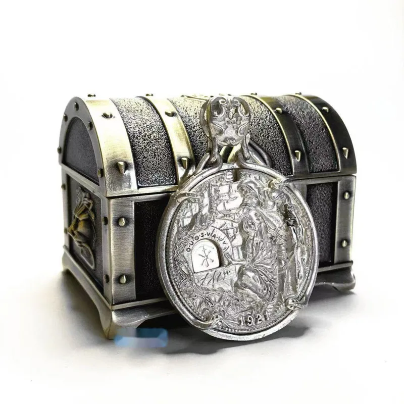 Artistic-Holy-Grail-Coin-USA-Retro-Hobo-Nickel-Wandering-Pullable-Sword ...