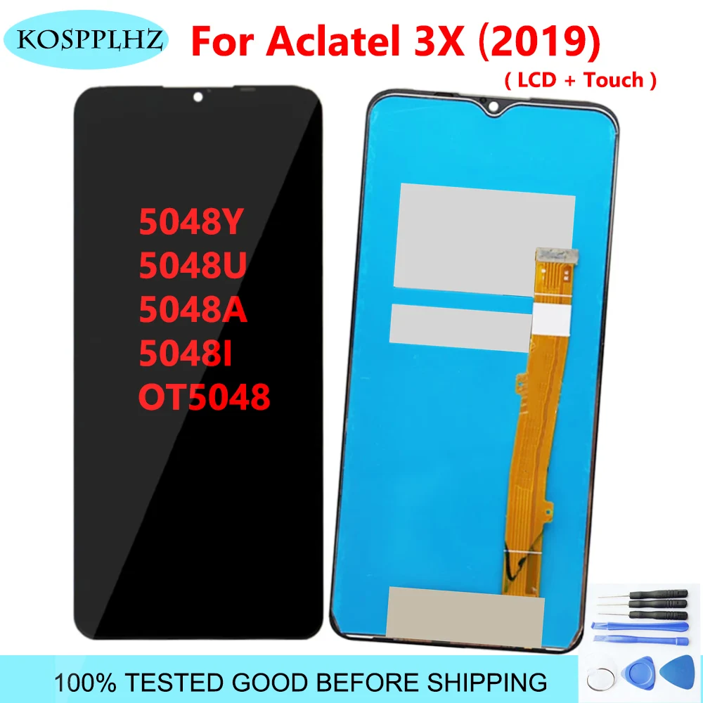For-Alcatel-3X-2019-5048-5048Y-5048A-5048I-5048U-LCD-For-Alcatel-3X ...