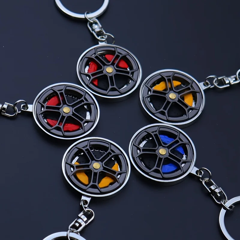 1PC-360-Rotatable-JDM-Wheel-Rim-Hub-Tuning-Men-Women-Keychain-Keyring ...