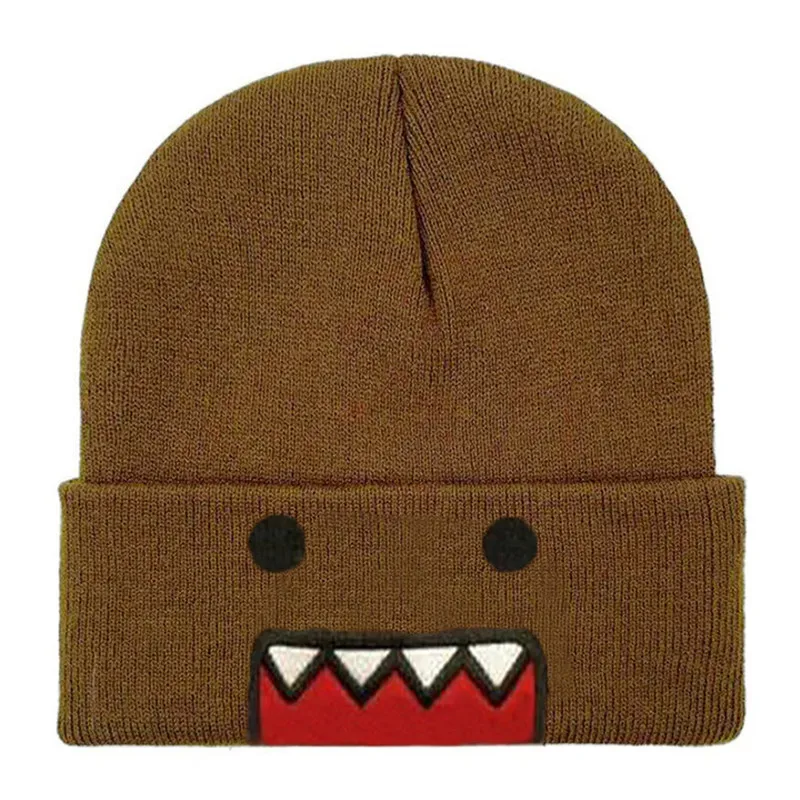 Domo-Kun-Beanies-Hat-Skullies-Gorras-Autumn-Winter-Knitted-Hat-for-Men ...