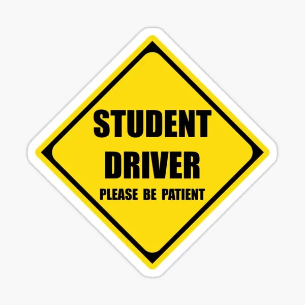 Student-Driver-Signs-For-Car-Warning-C-5PCS-Car-Stickers-for-Kid-Decor ...