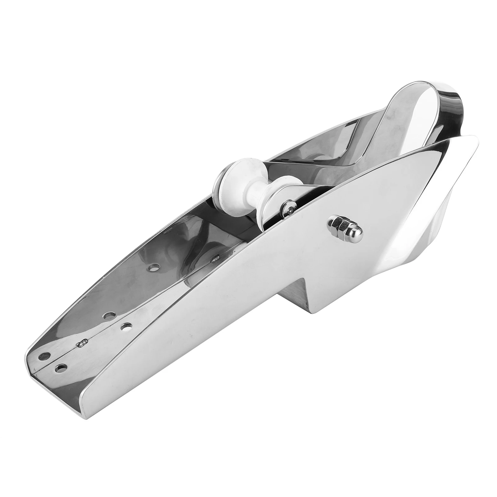Boat Bow Anchor Roller Stainless Steel Anchor Bracket Holder for 7.5 ...